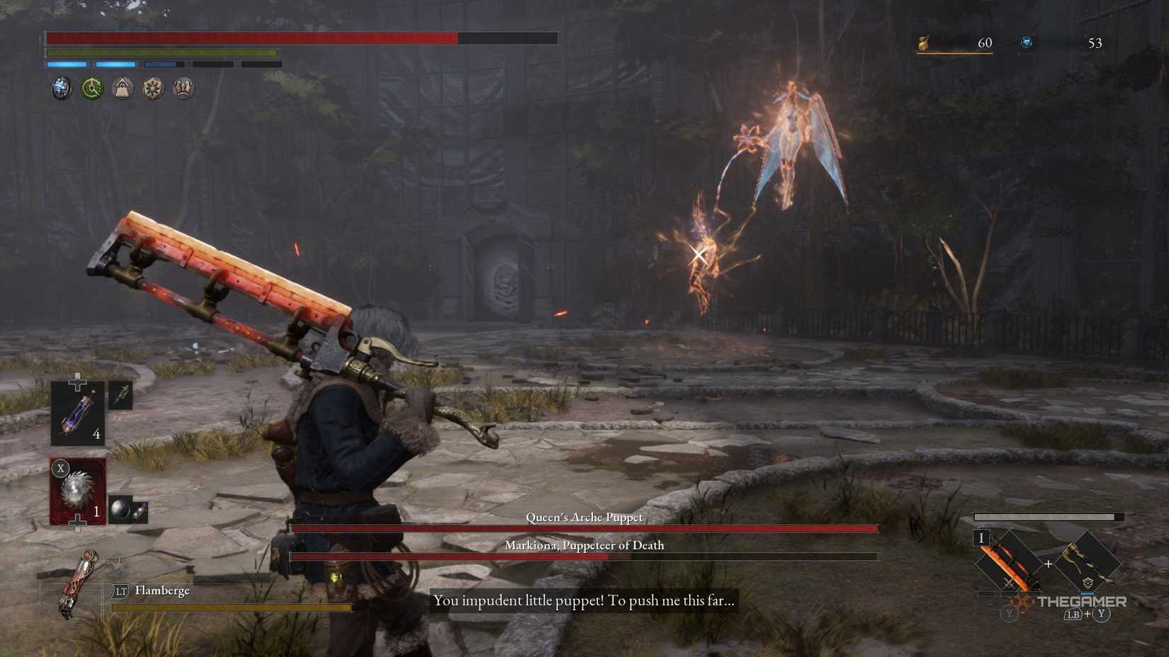 The Best Way To Beat The Markiona Puppeteer Of Death Boss Fight In Lies ...