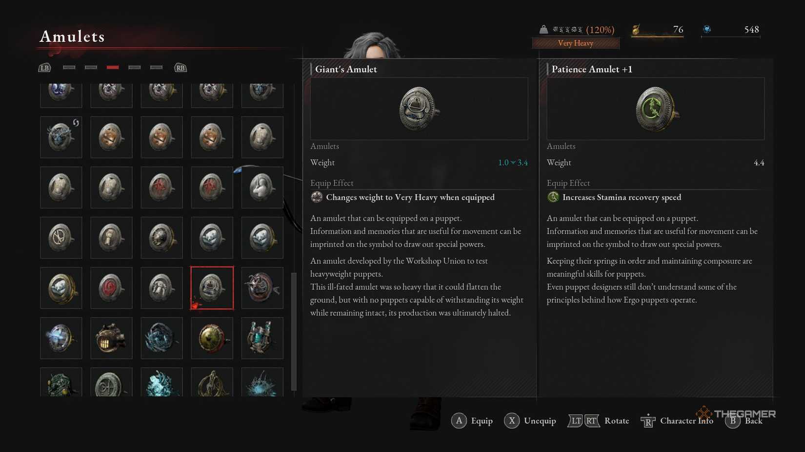 How To Get Every Amulet In Lies of P: Overture