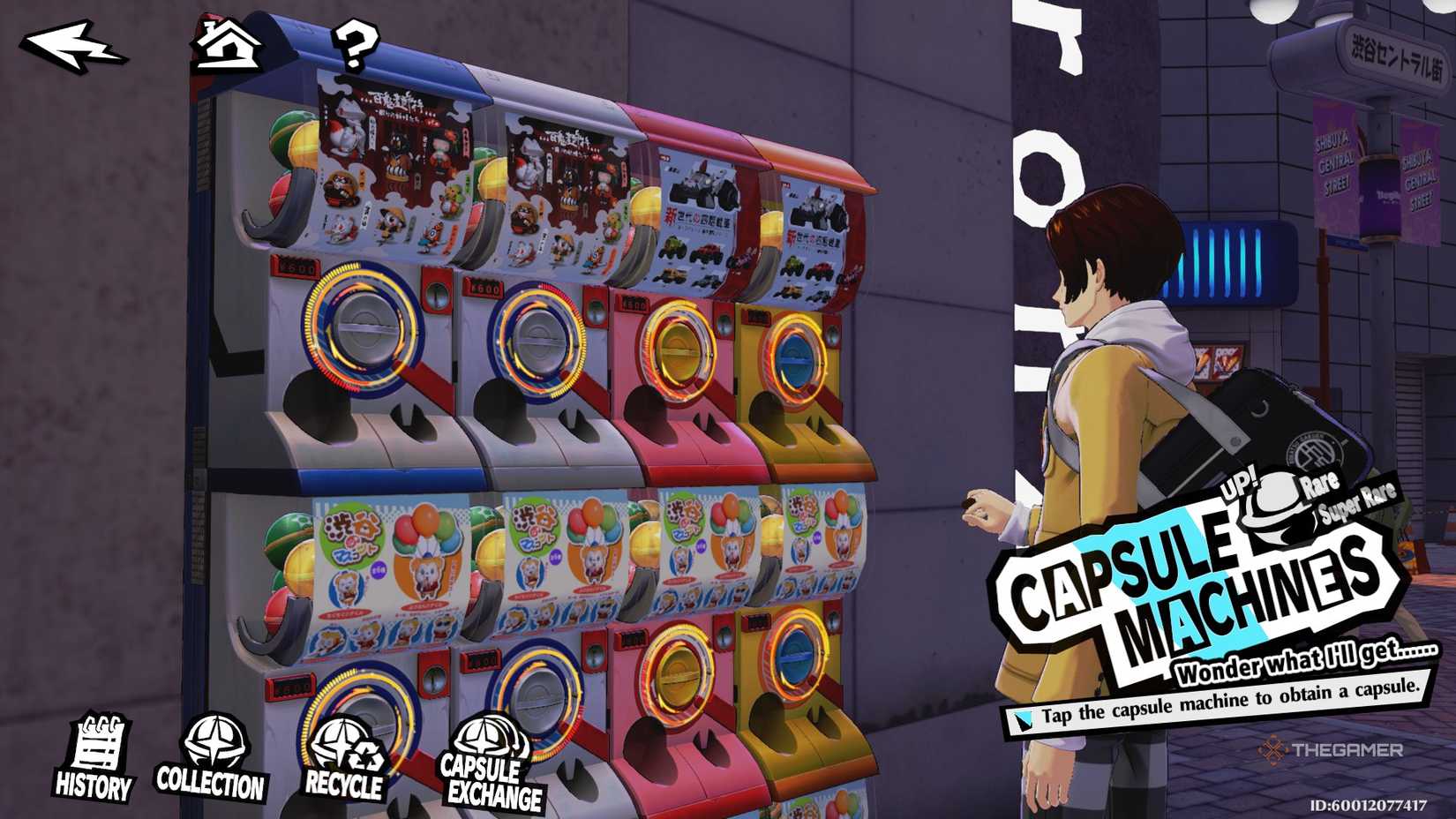 Where To Find All Capsule Machines In P5X