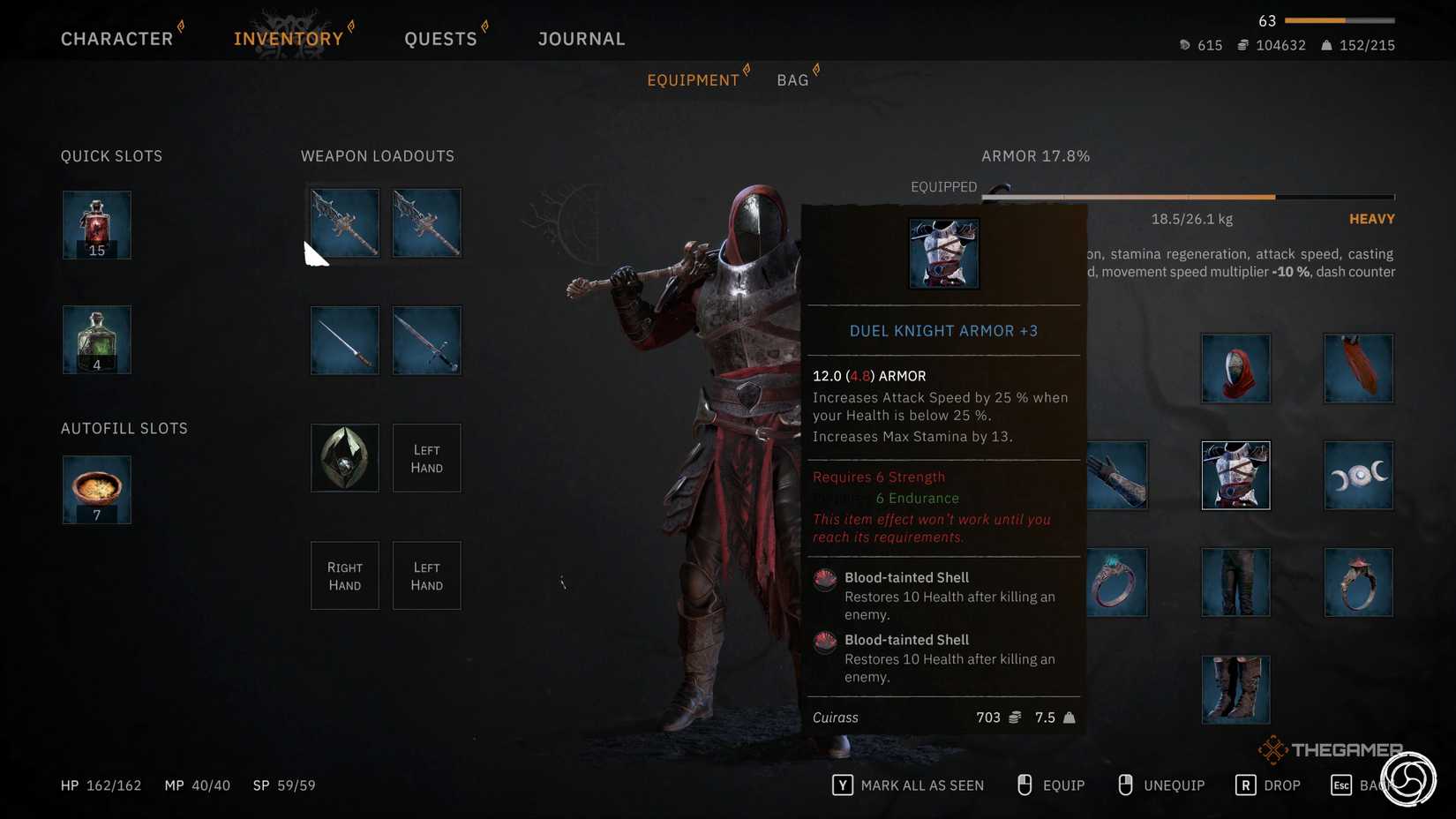 How To Build The Best Warrior In Tainted Grail: The Fall Of Avalon