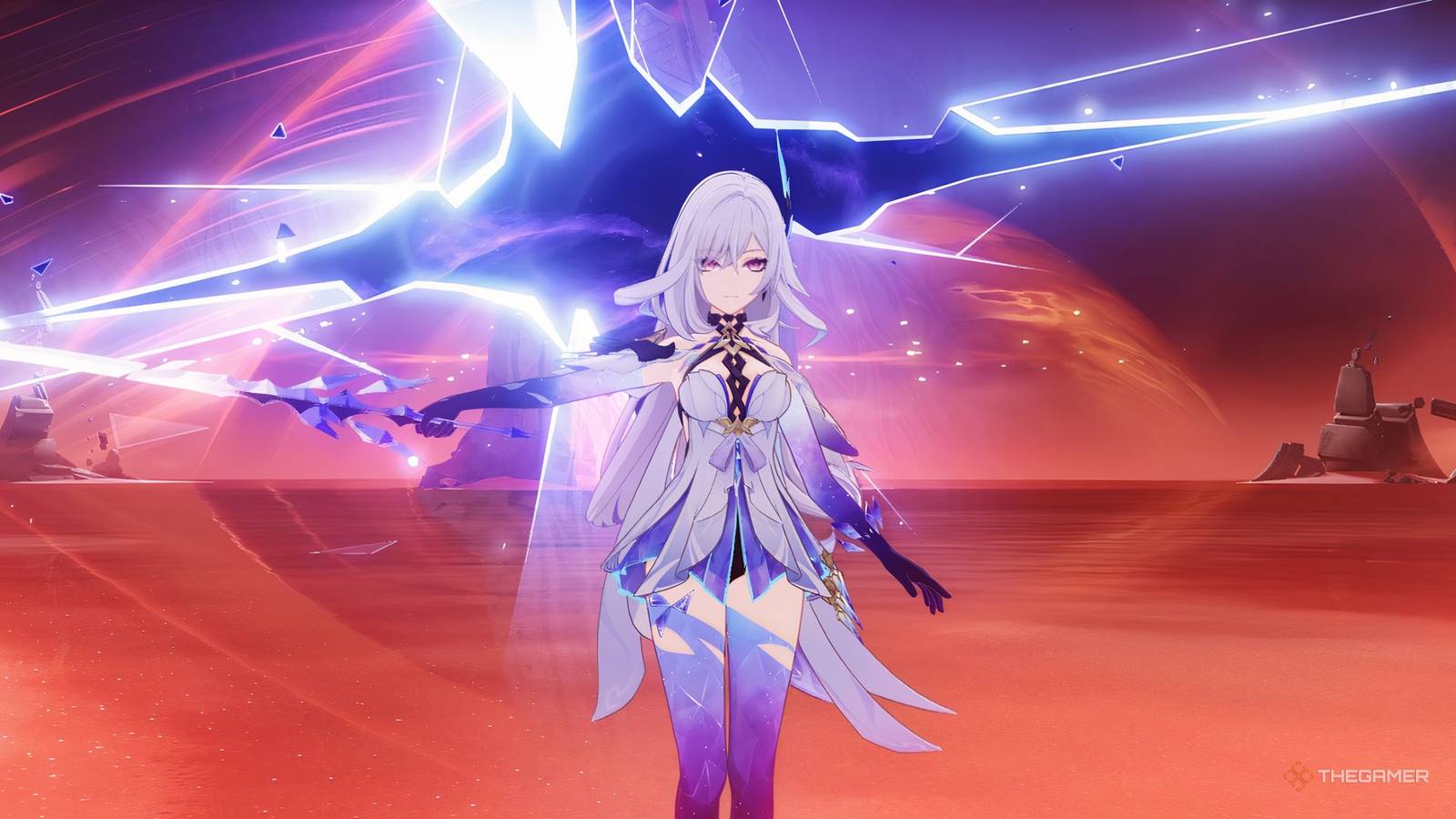 The Best Skirk Build, Team, Weapons, And Artifacts In Genshin Impact