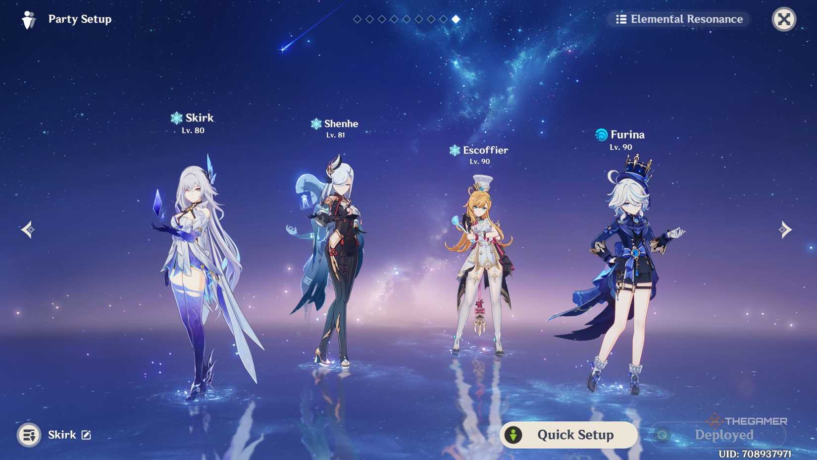 The Best Skirk Build, Team, Weapons, And Artifacts In Genshin Impact