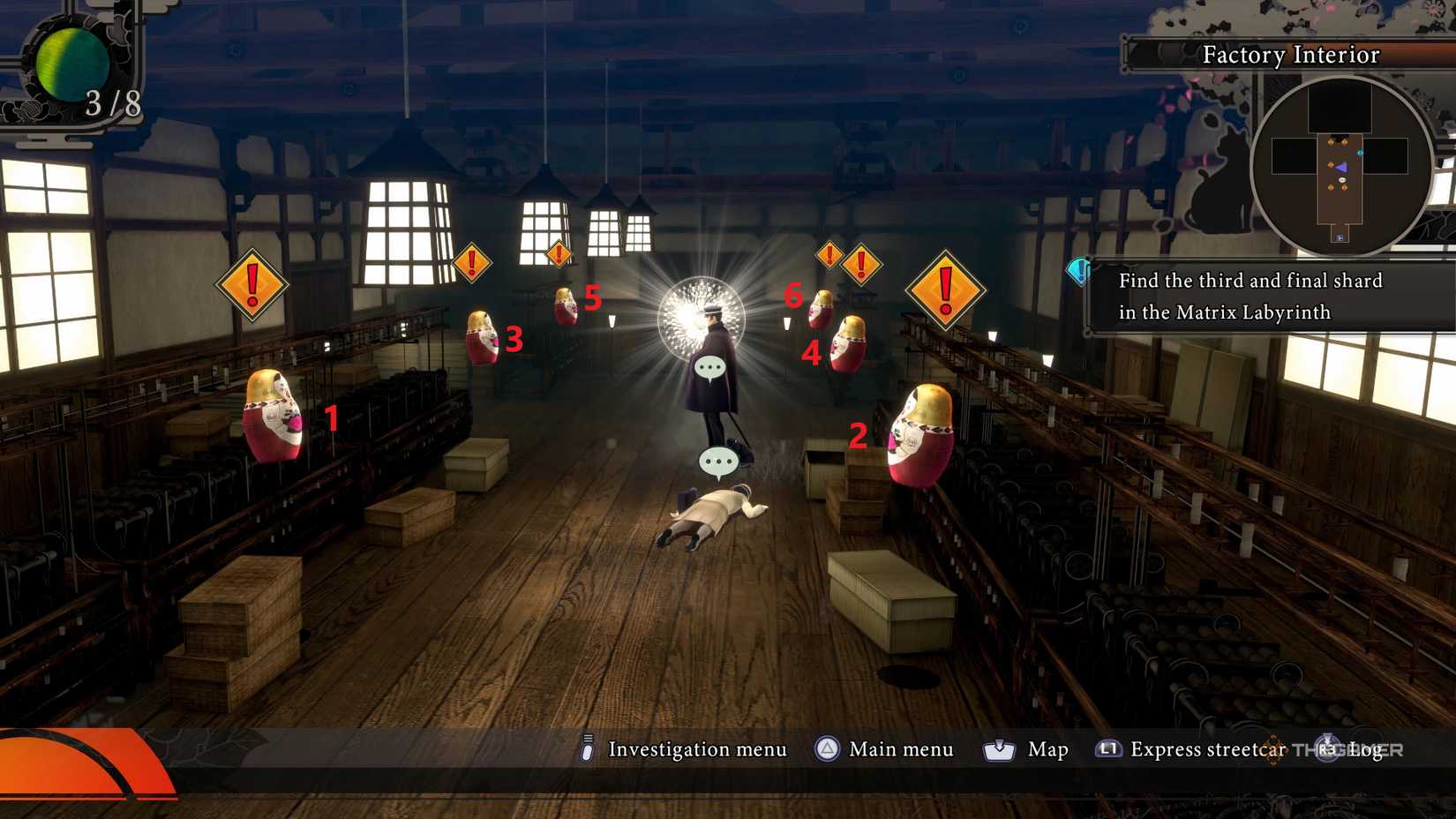 How To Solve The Factory Interior Matrix Labyrinth And Find The Three ...