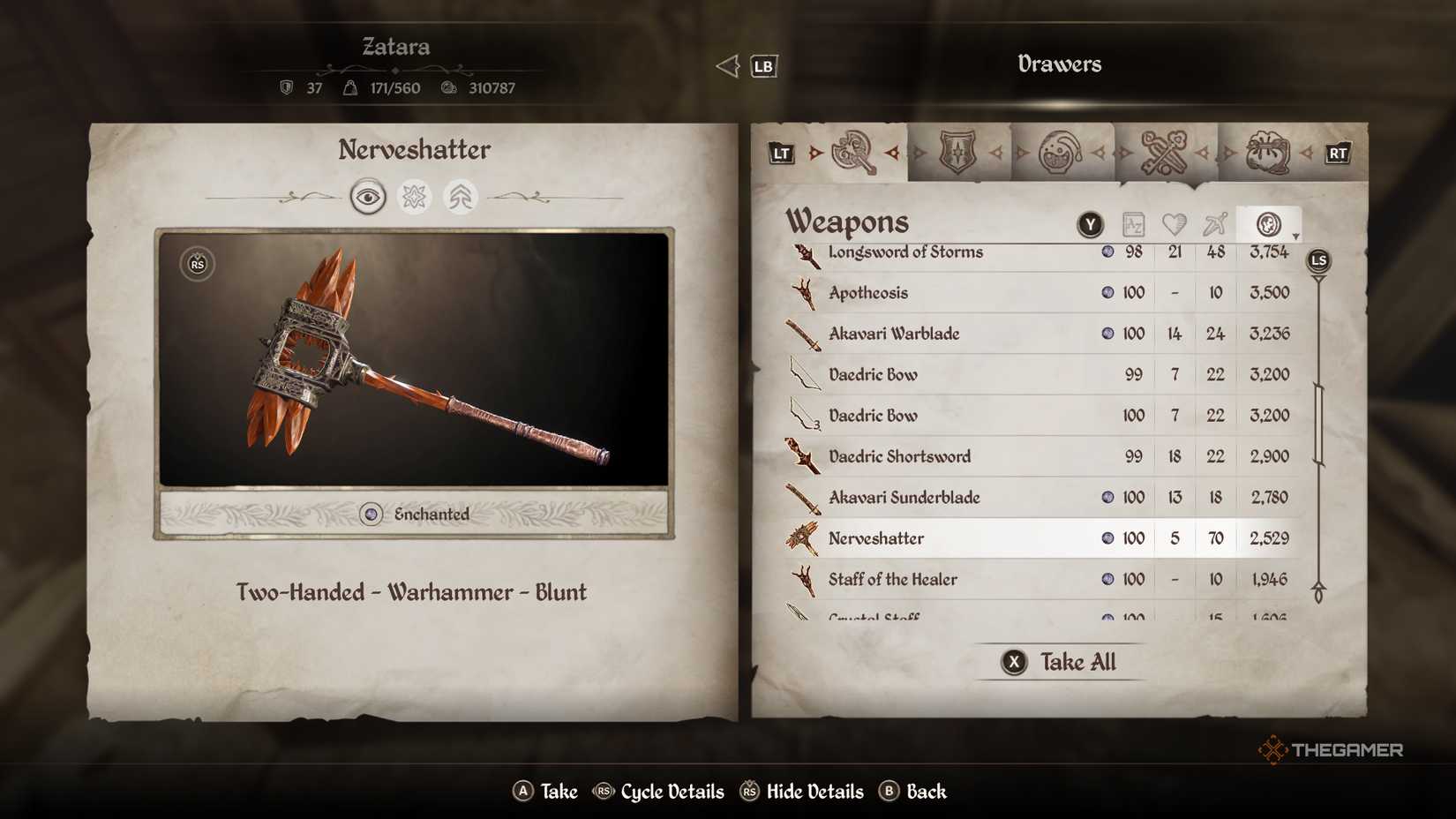 Which Two-Handed Weapons Are The Best In Oblivion Remastered?