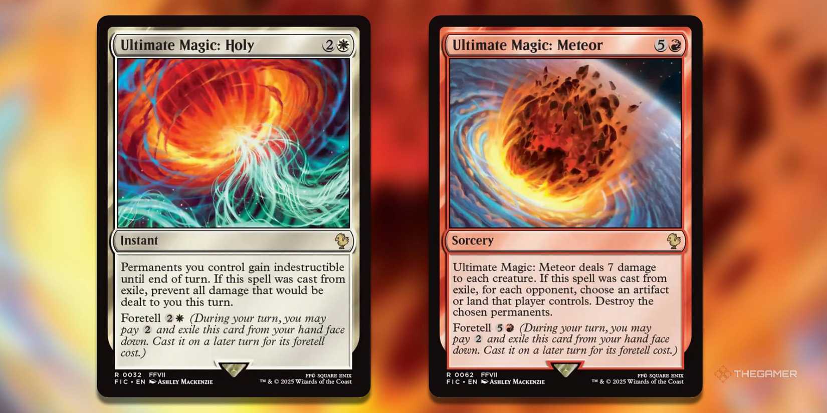 10 Pivotal Final Fantasy 7 Moment Represented In Magic: The Gathering