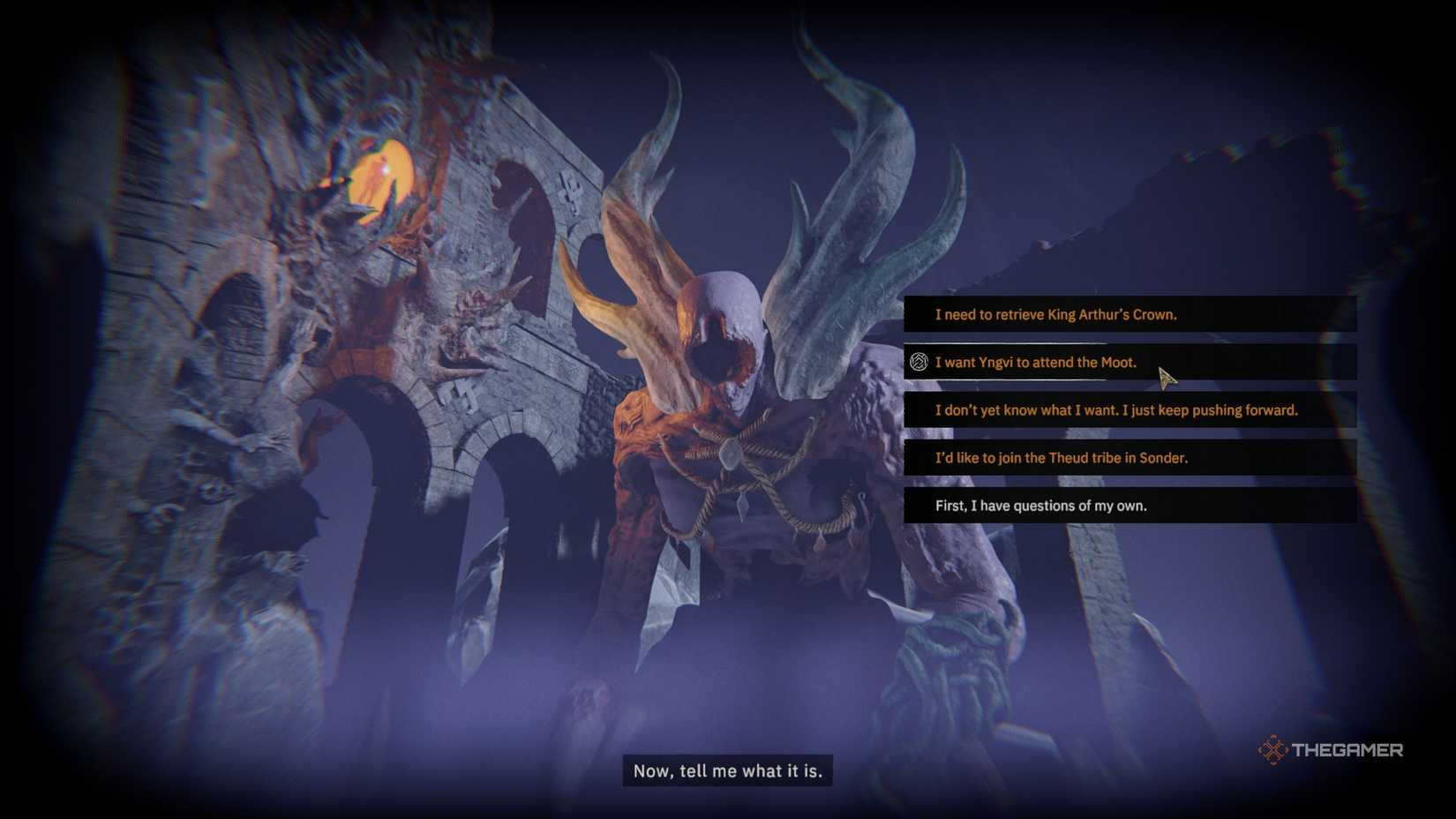 How To Convince Yngvi To Join The Moot In Tainted Grail: The Fall of Avalon
