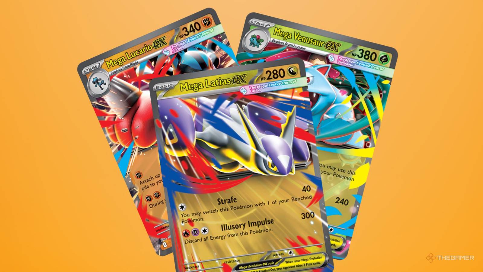 Pokemon Hd Legendary Rare Mega Evolution Pokemon Cards