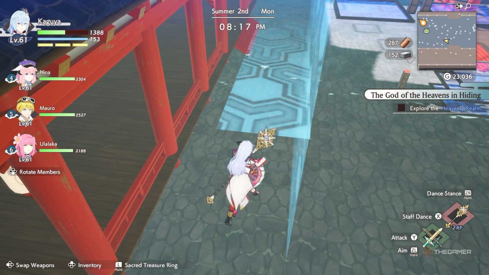 How To Get The Floating Frog Statue In Heavenly Realm In Rune Factory ...