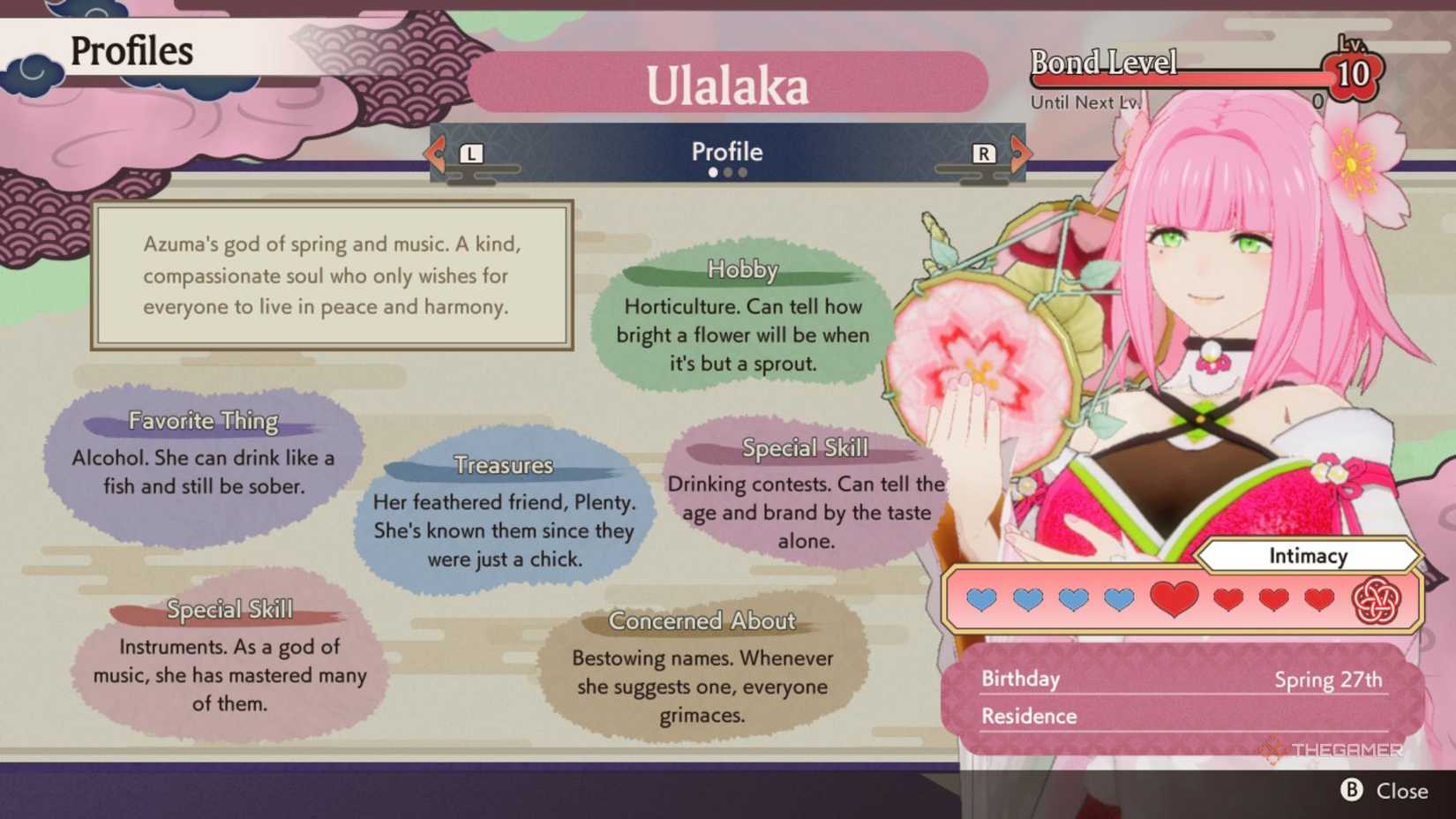 Best Gifts And Hangouts For Ulalaka In Rune Factory: Guardians Of Azuma