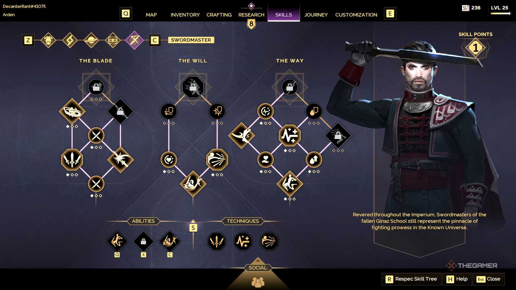 How To Build A Swordmaster In Dune: Awakening