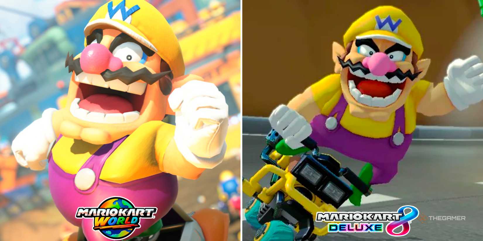 Mario Kart World Character Designs Compared To Their Classic Looks
