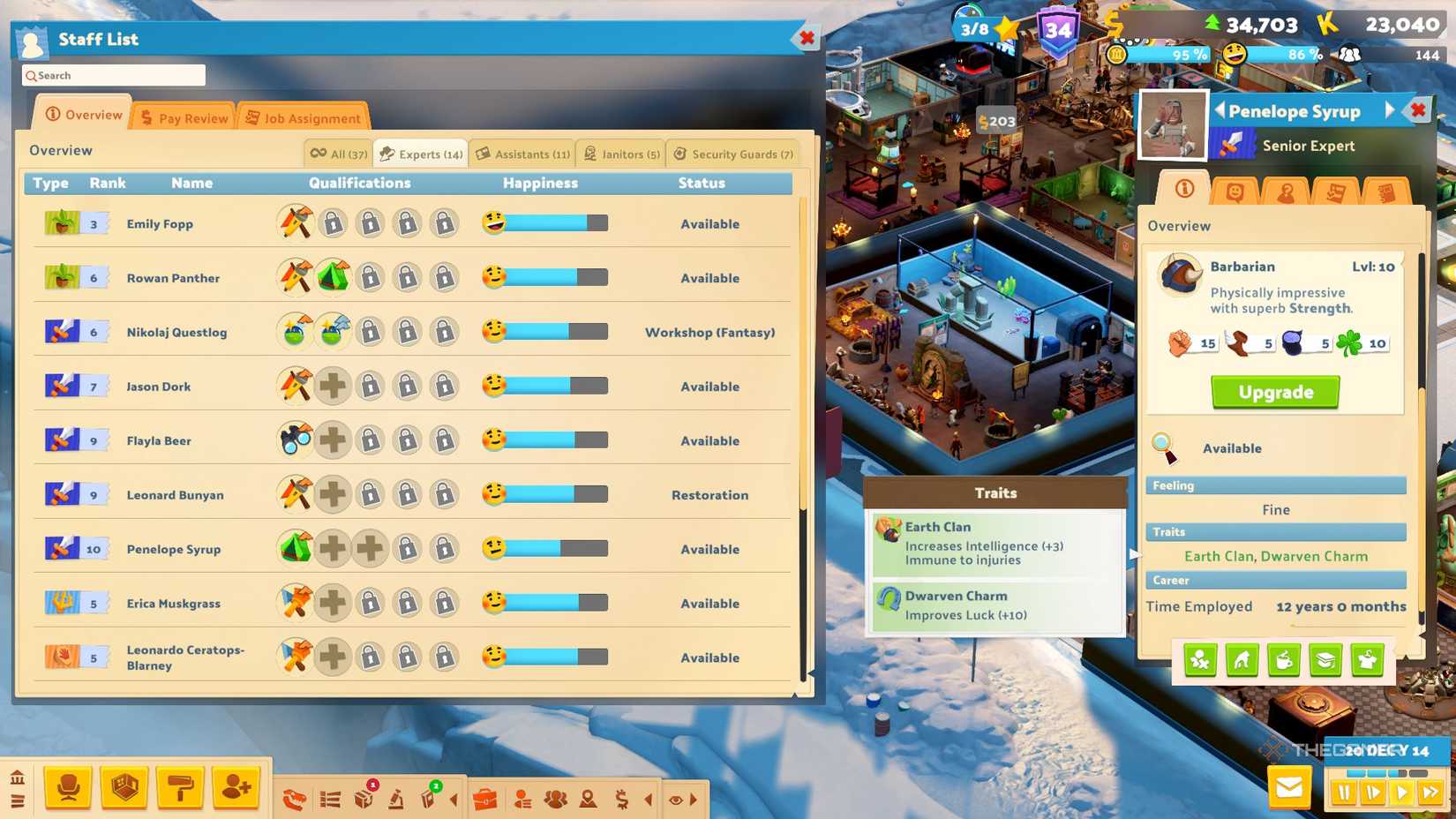 Everything You Need To Know About Fantasy Experts In Two Point Museum ...