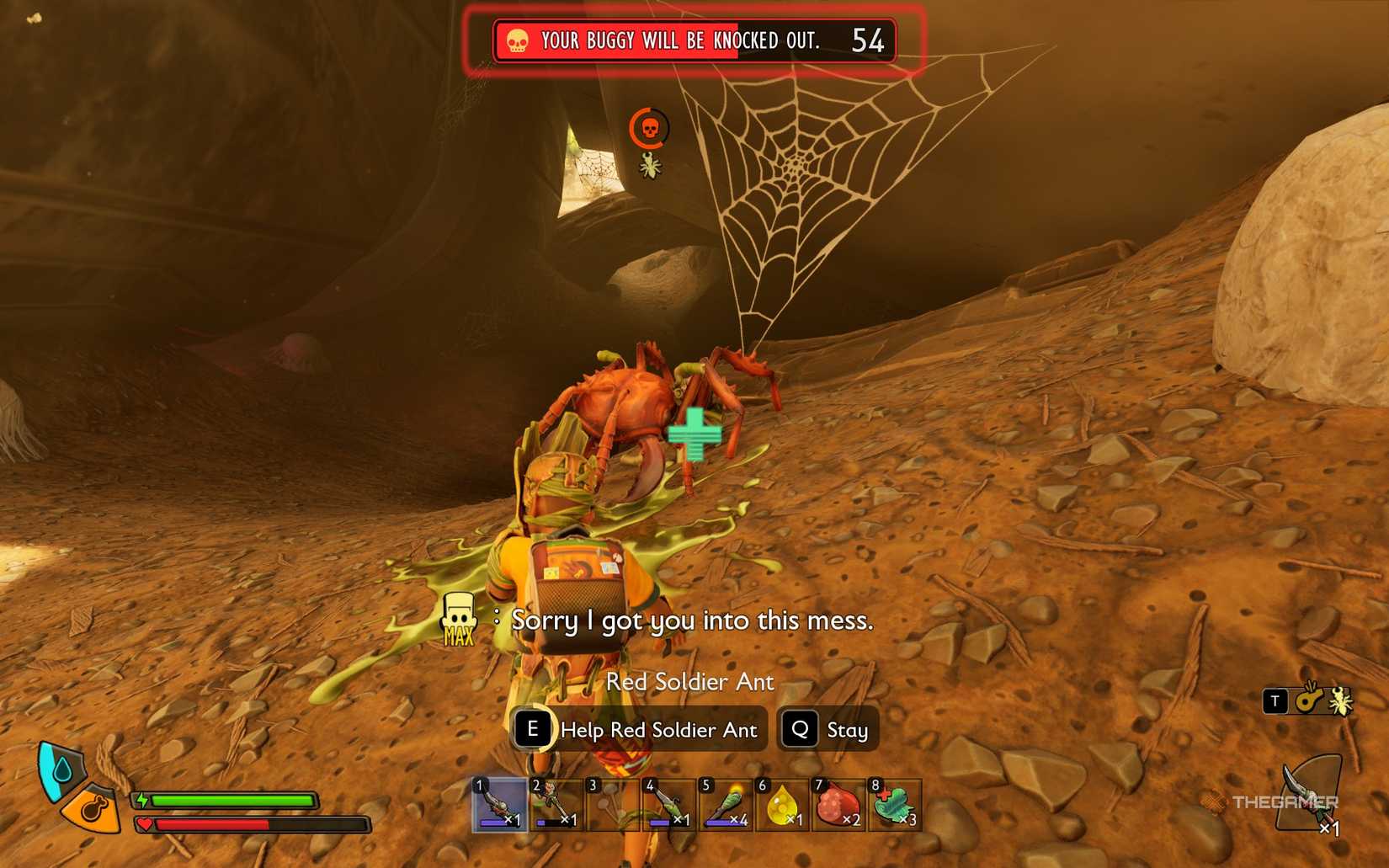 How To Unlock The Red Soldier Ant Buggy In Grounded 2