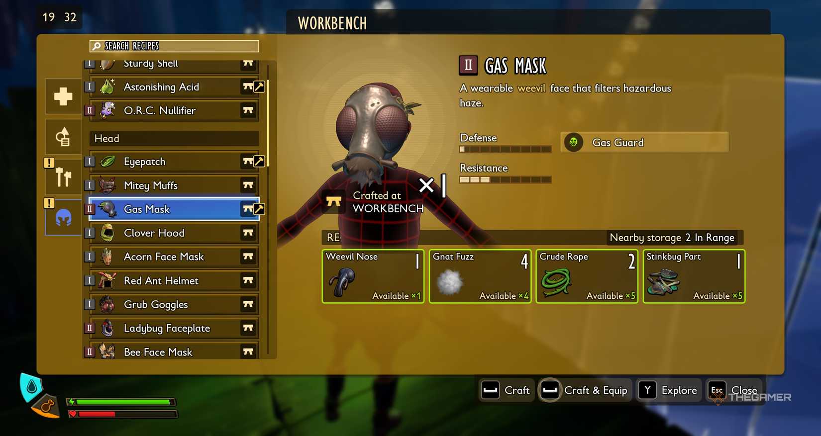 How To Get And Use The Gas Mask In Grounded 2