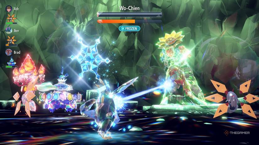 How To Beat And Catch Shiny Wo-Chien In Scarlet And Violet