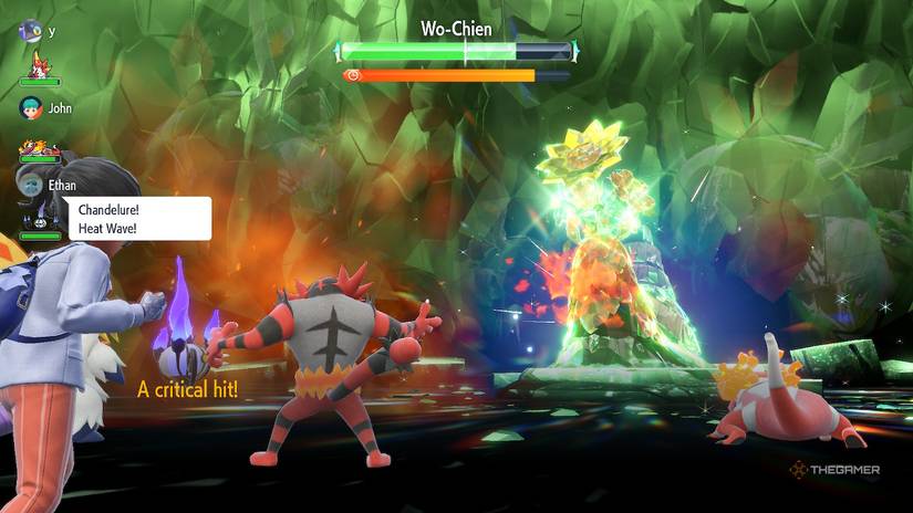 How To Beat And Catch Shiny Wo-Chien In Scarlet And Violet