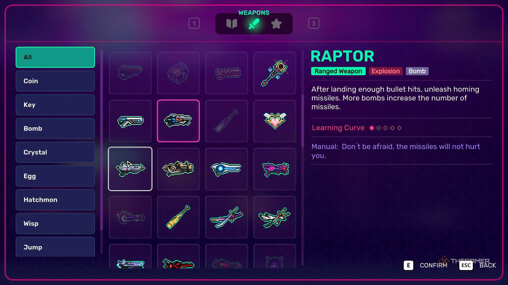 Best Weapons To Use In Neon Abyss 2