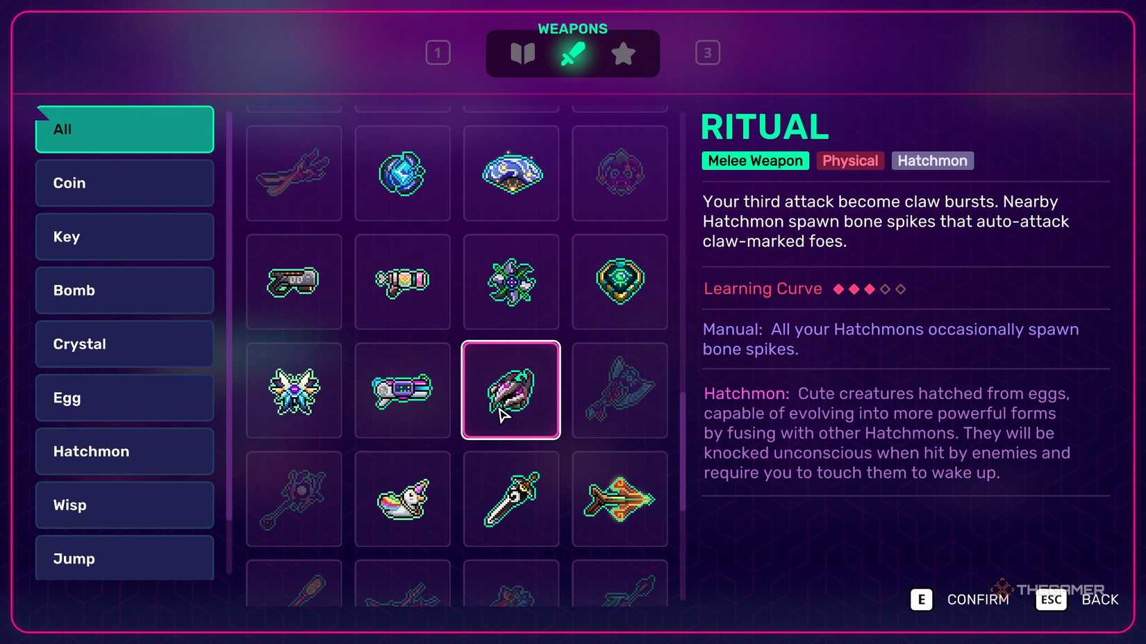 Best Weapons To Use In Neon Abyss 2