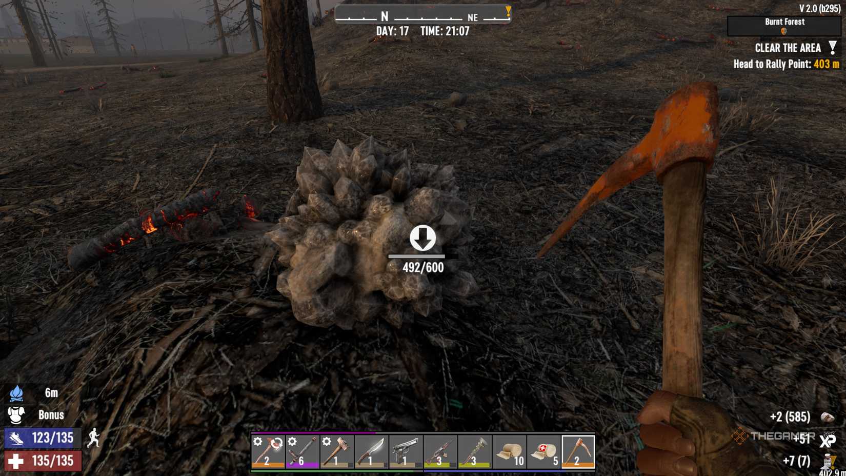 How To Survive The Burnt Forest In 7 Days To Die