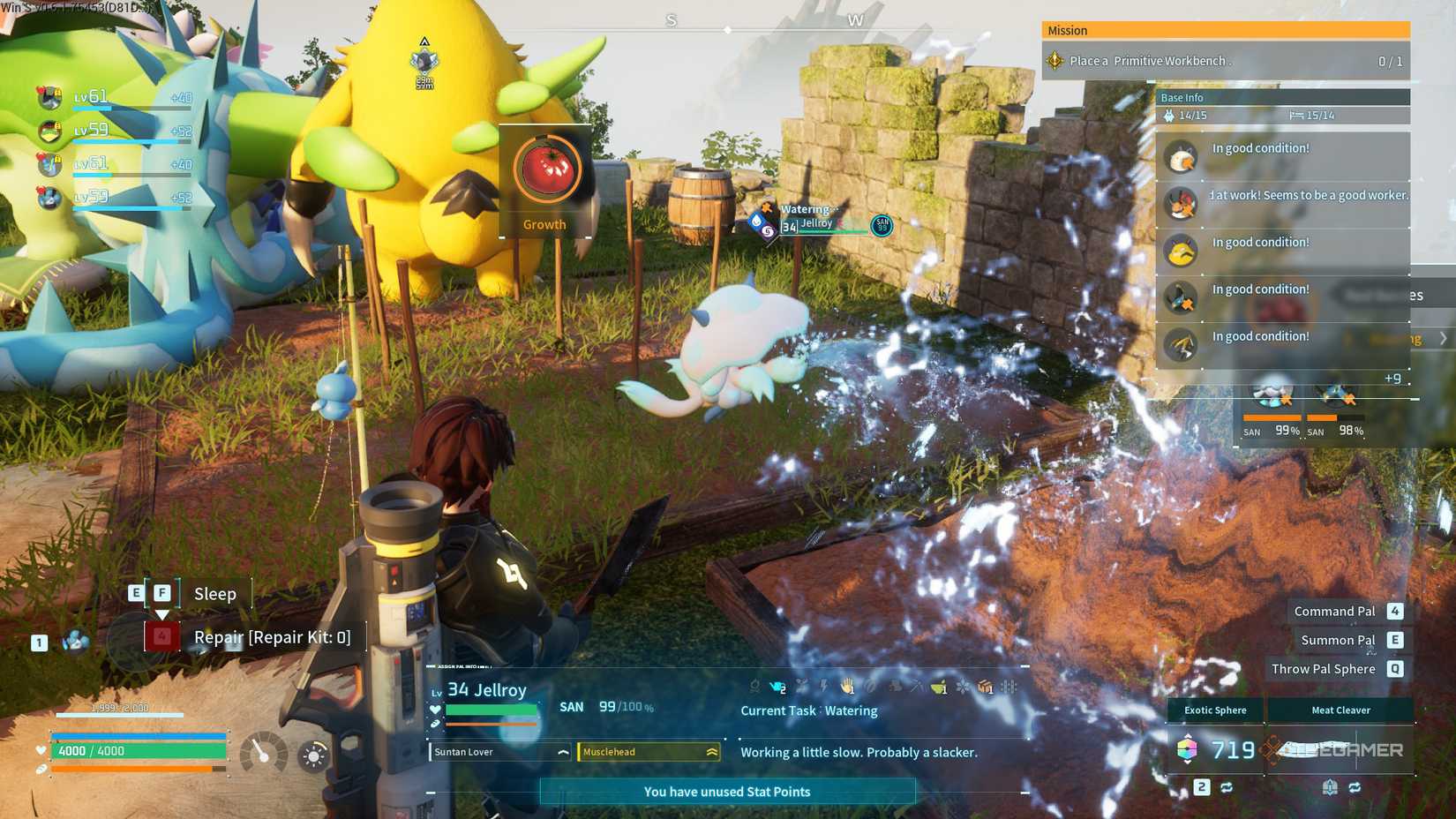 Where To Find Jellroy In Palworld