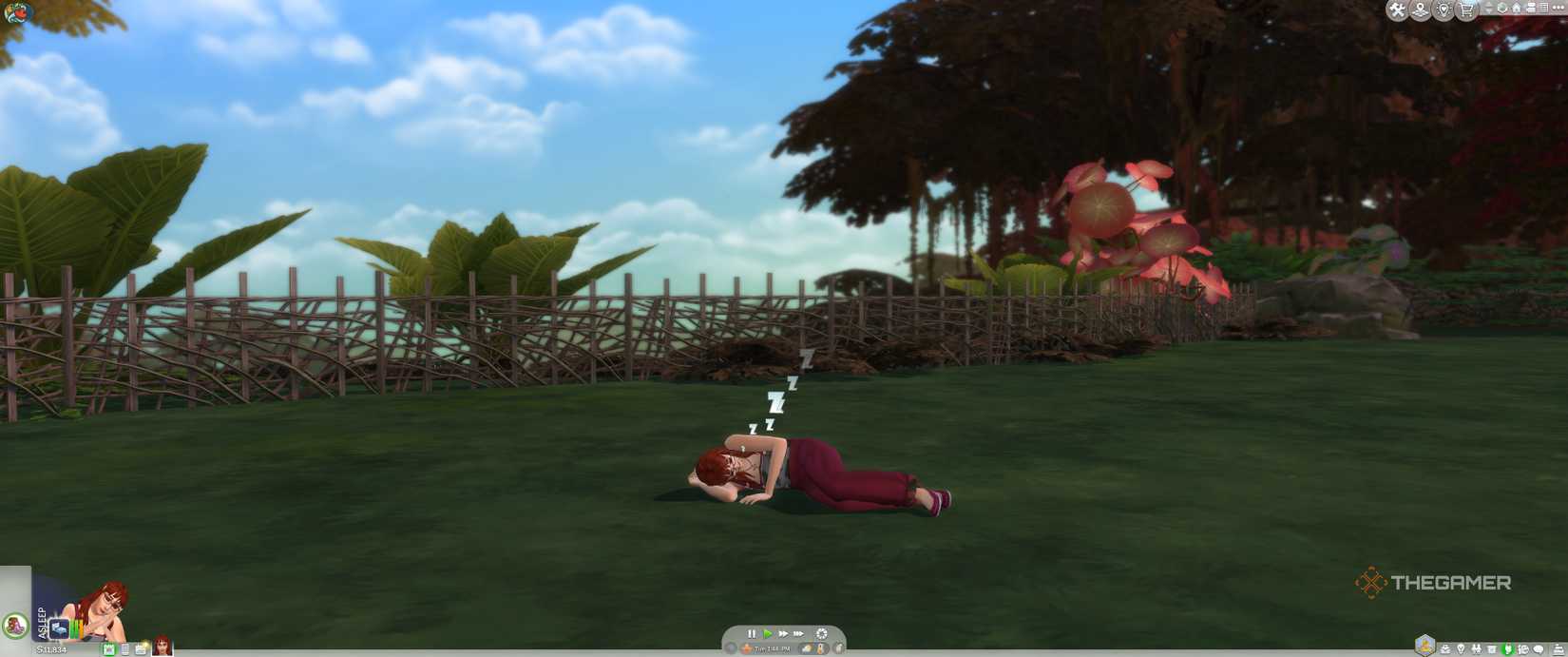 How To Survive Outdoors With Natural Living In The Sims 4: Enchanted By ...