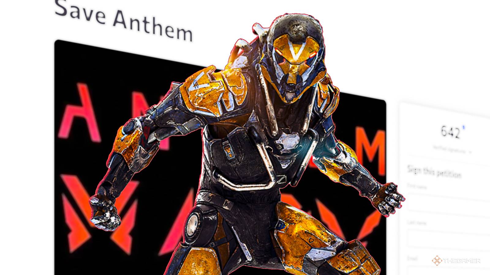 Anthem Fans Are Desperately Petitioning To Save The Game