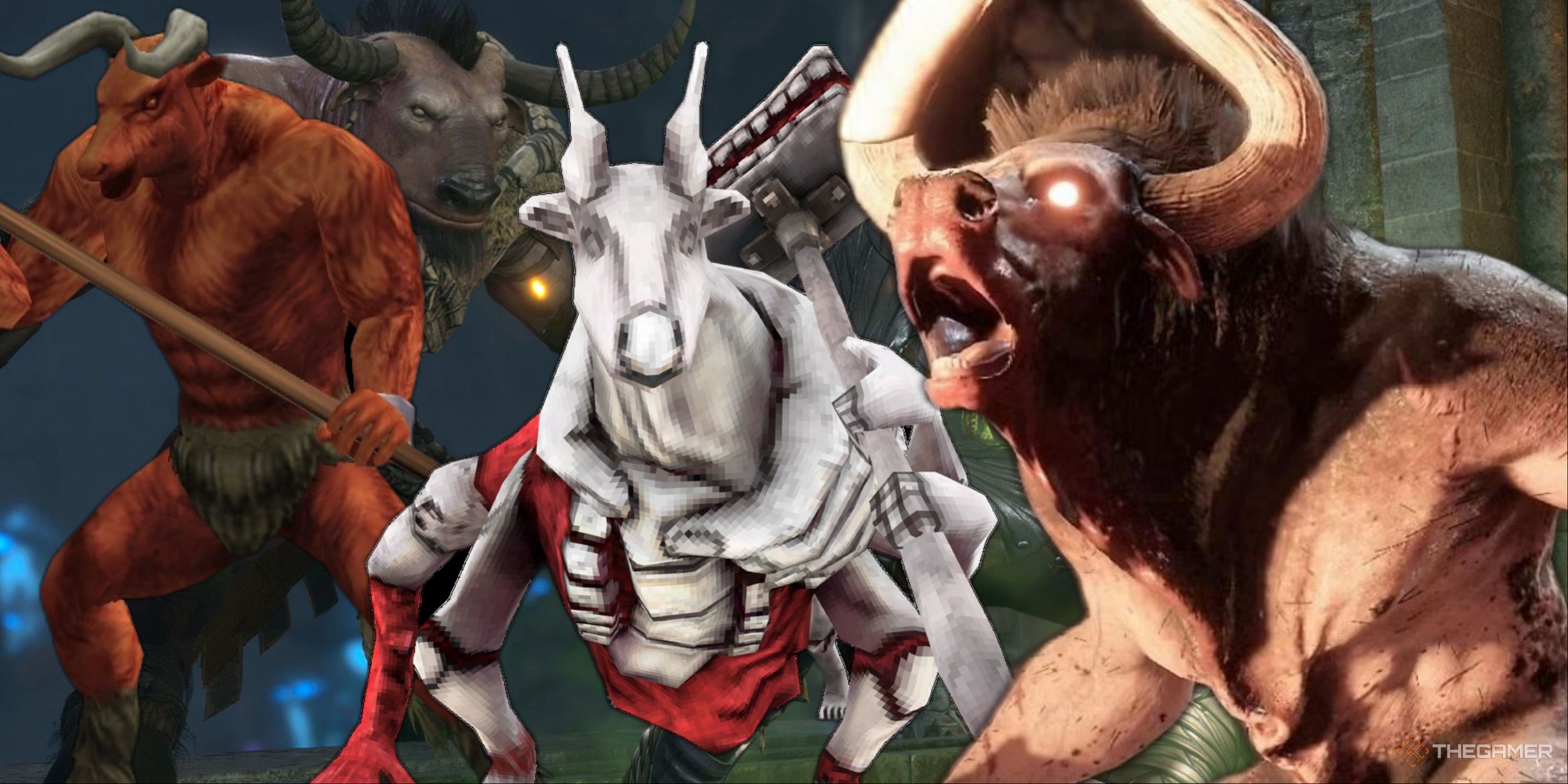 Minotaur Boss God Of War