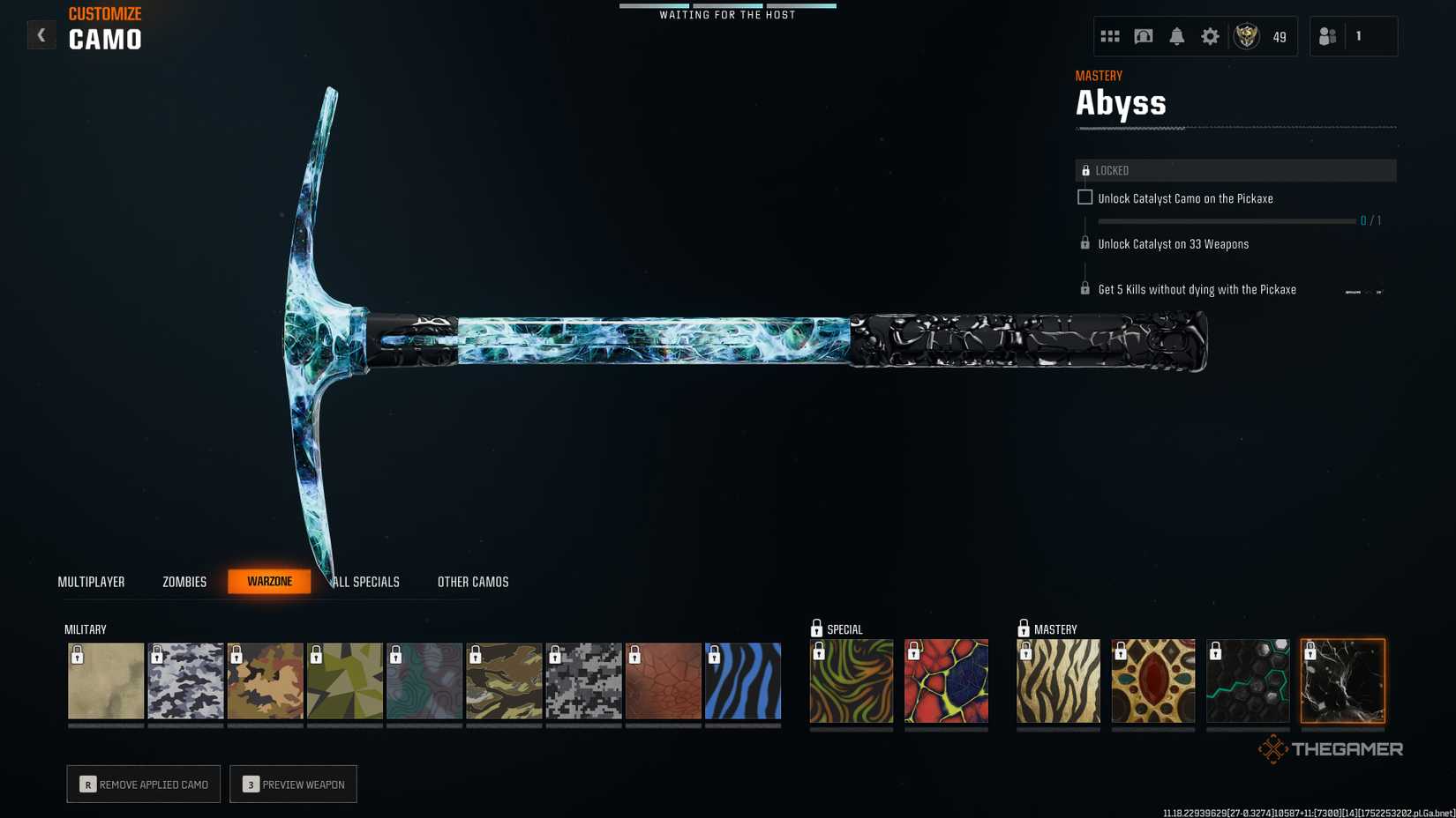 How To Unlock All Pickaxe Camos In BLOPS 6