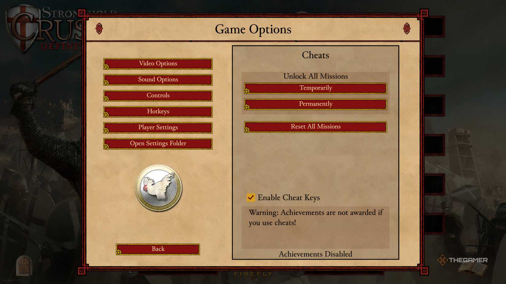 How To Use Cheats In Stronghold Crusader: Definitive Edition