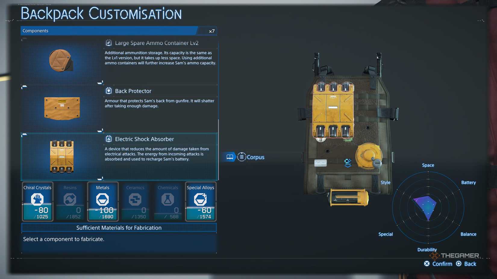 How To Unlock New Backpack Components In Death Stranding 2