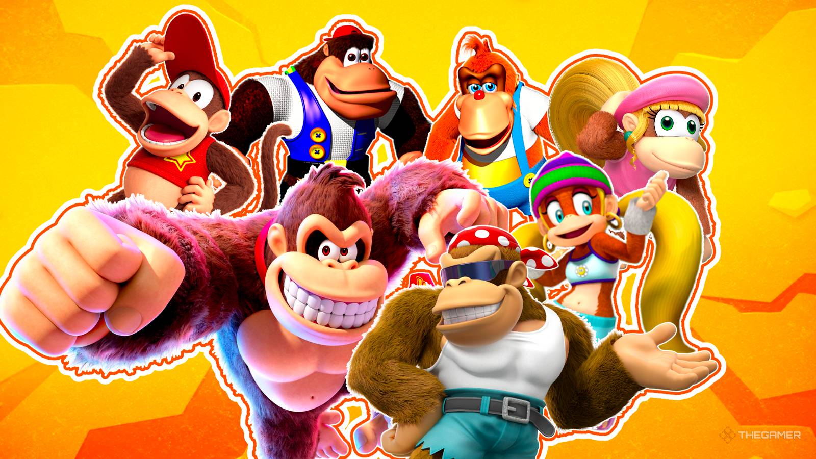These Are All The Appearances Of The DK Crew Characters In Video Games