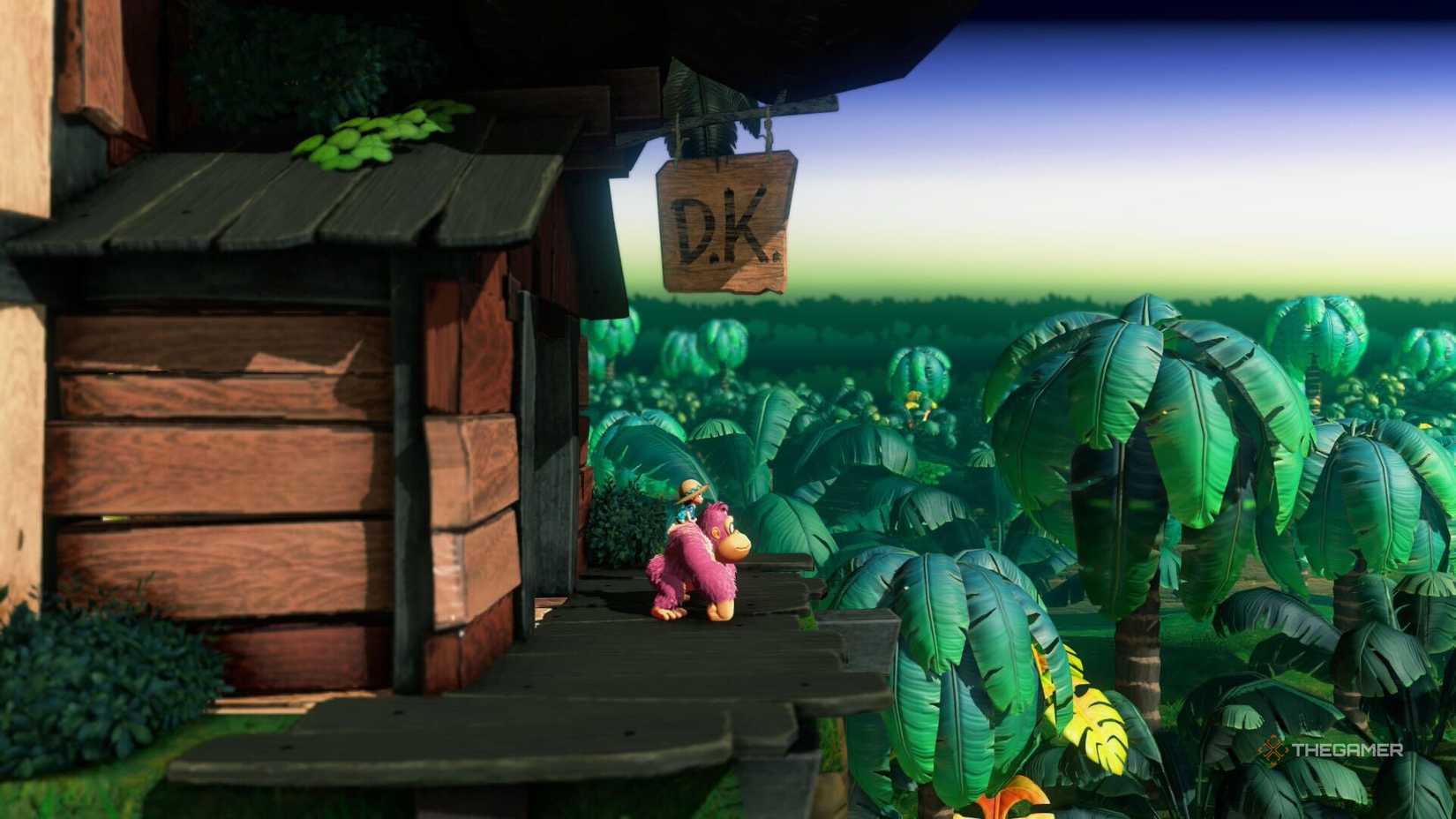Donkey Kong Bananza is hiding DK's house from the Country games