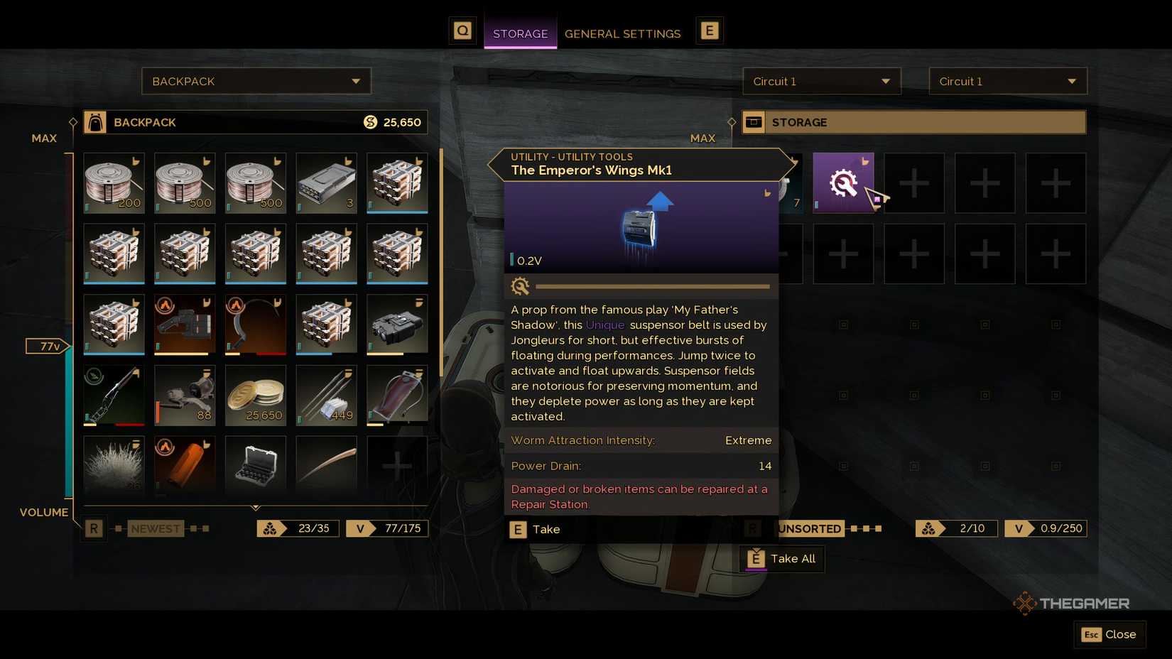 How To Get The Emperor Wings Suspensor Belt In Dune: Awakening