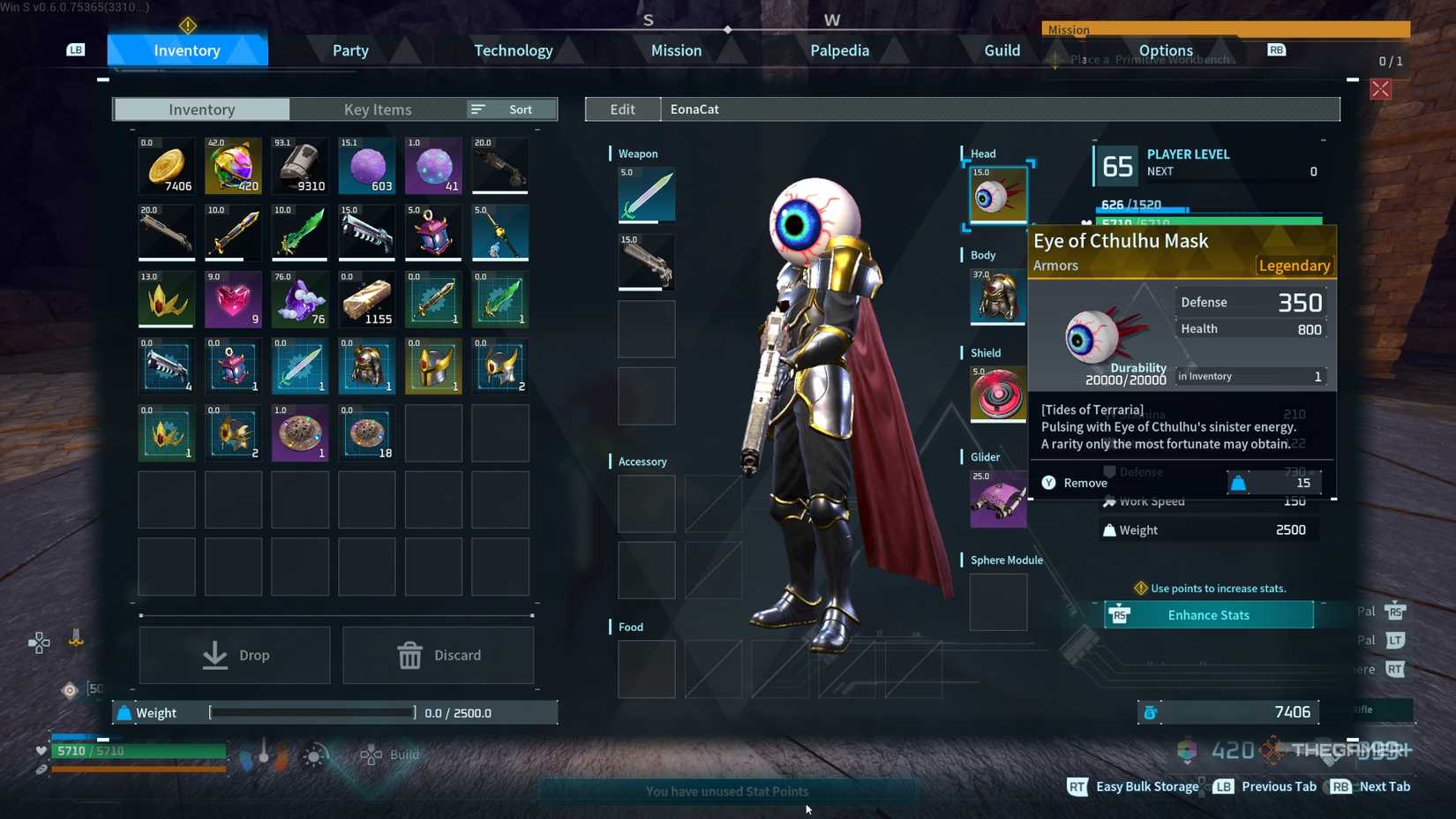 How To Get Eye Of Cthulhu Mask In Palworld