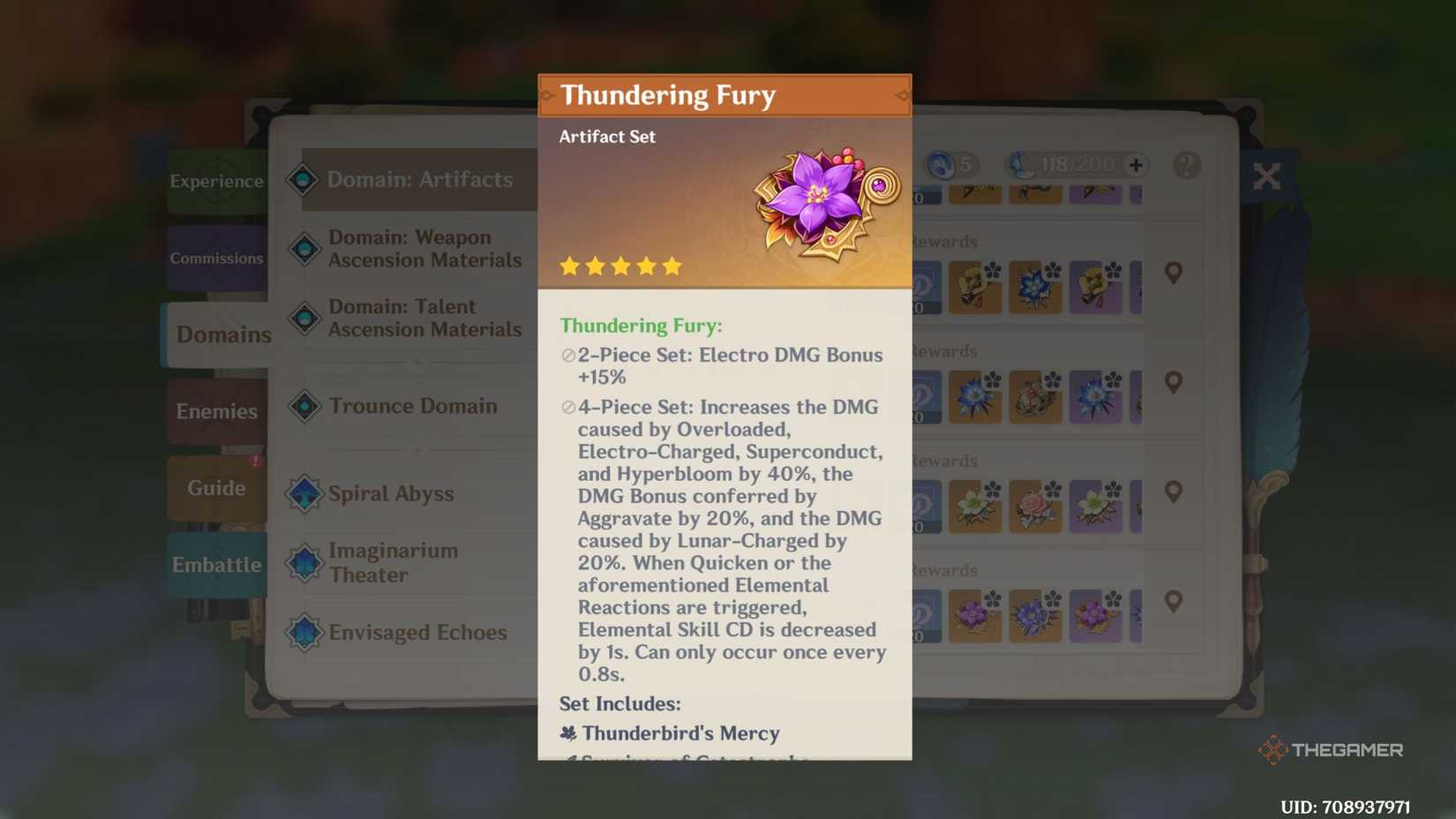 The Best Build, Weapons, Artifacts, And Team Members For Ineffa In ...