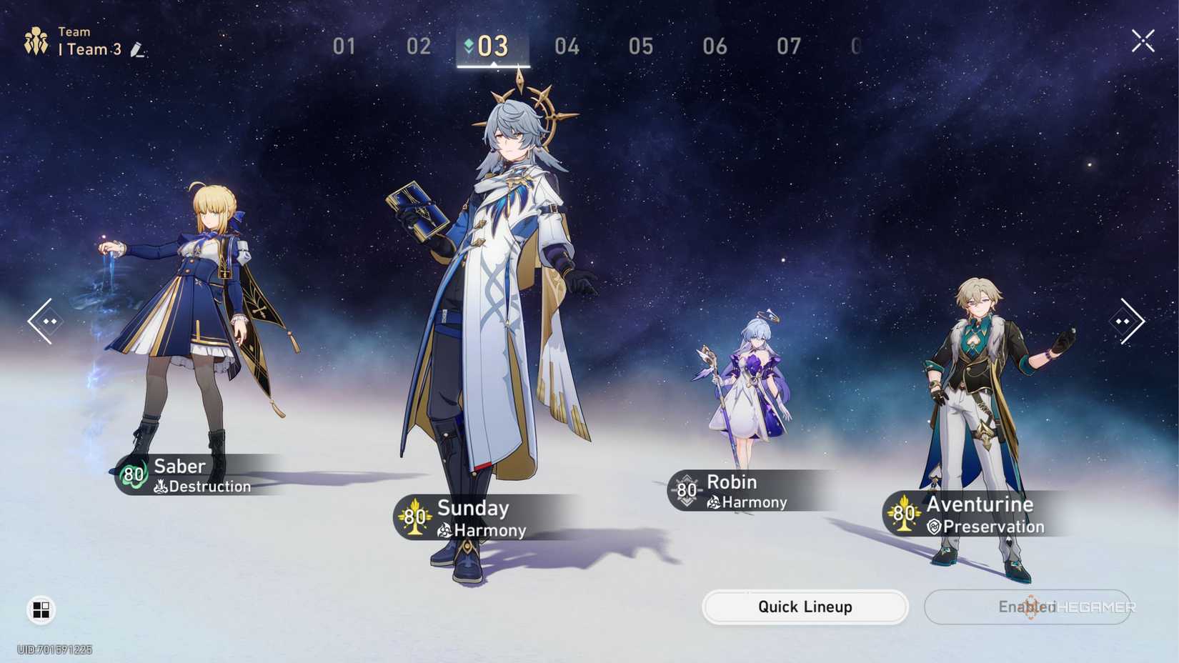 The Best Saber Build, Team, Light Cone, And Relics In HSR