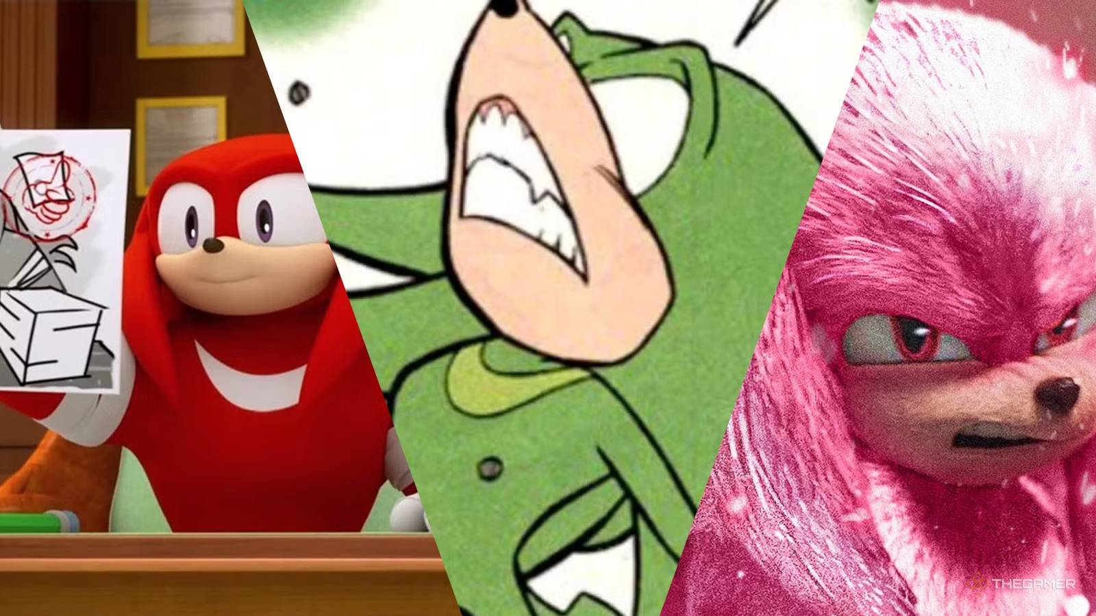 These Are The Strongest Versions Of Knuckles The Echidna In The Sonic ...