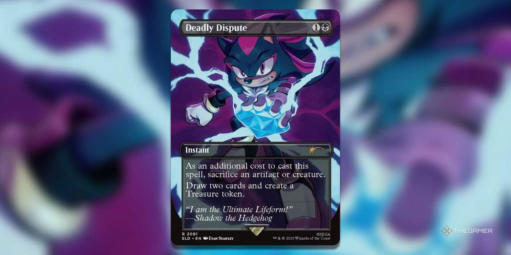 Most Valuable Cards In The MTG X Sonic Secret Lair Drops