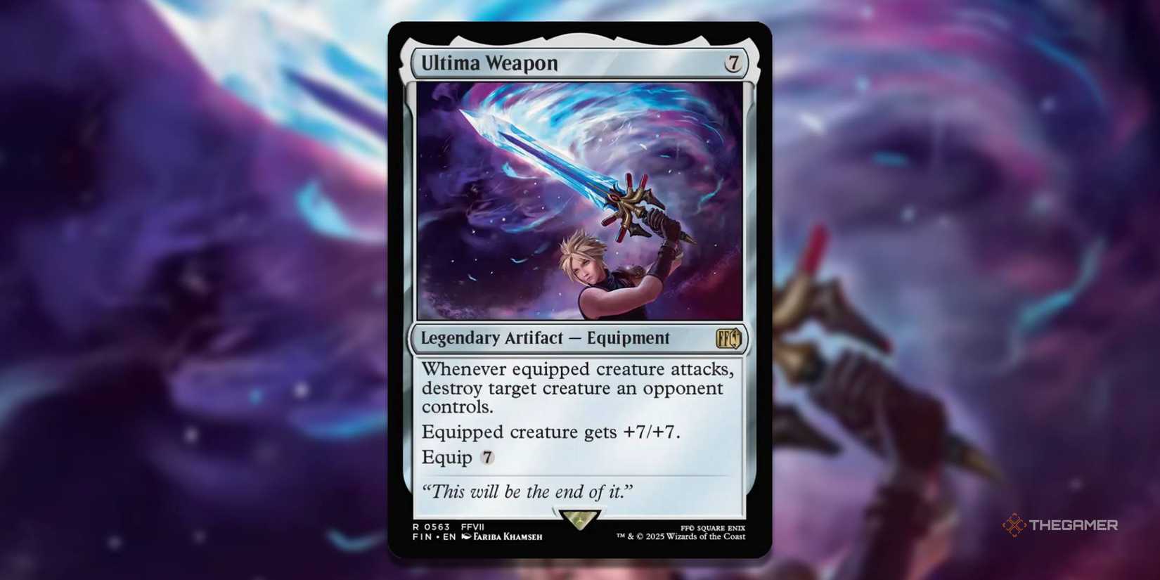 How To Build A Cloud Ex‑SOLDIER Commander Deck in MTG