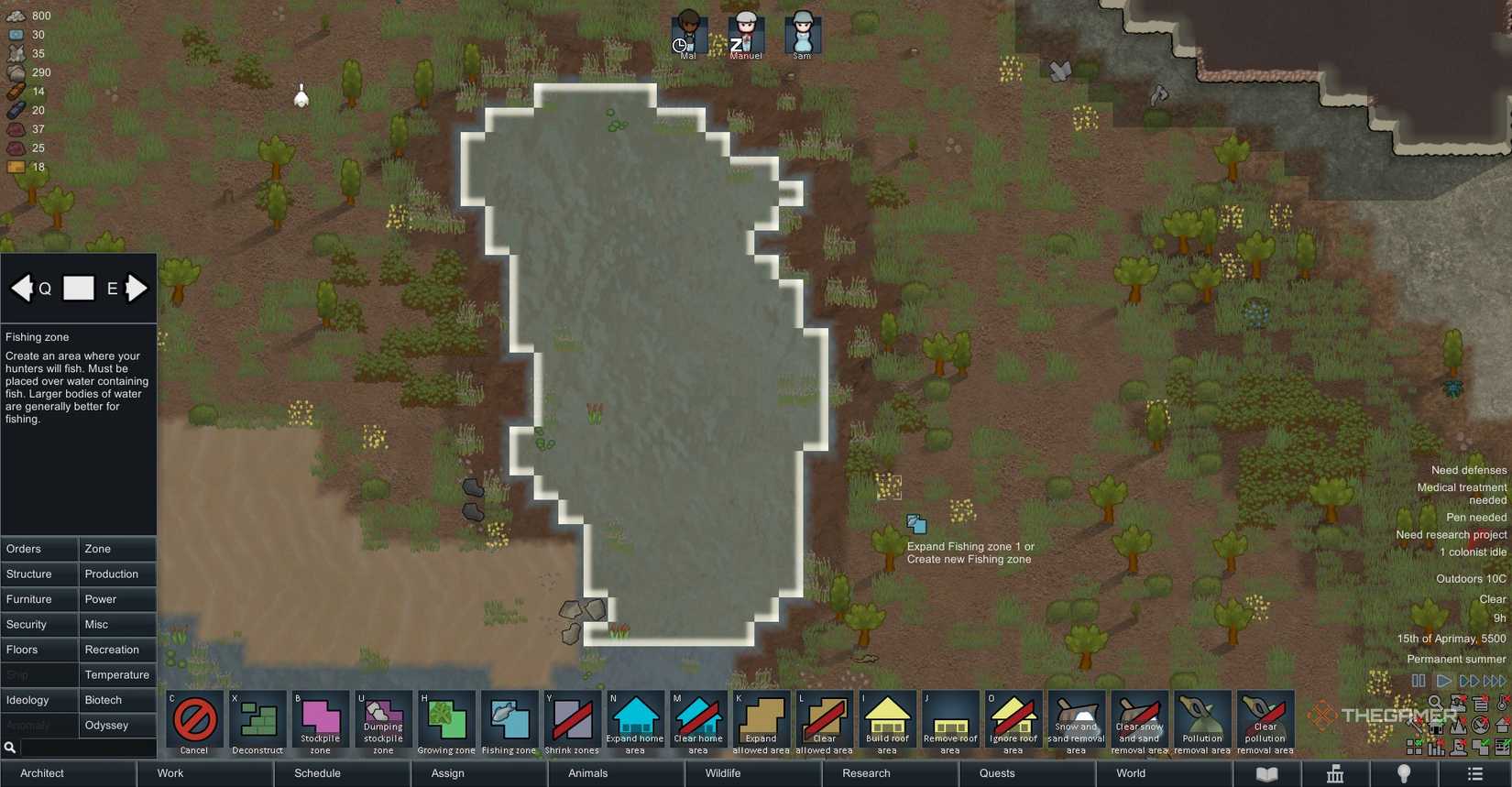 How To Fish In Rimworld: Odyssey