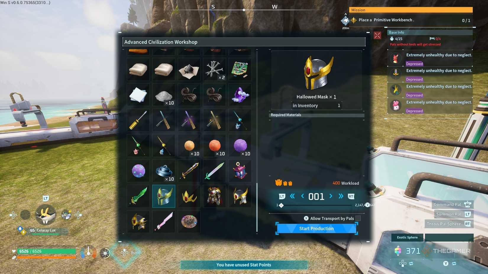 Where To Find The Hallowed Mask Schematic In Palworld