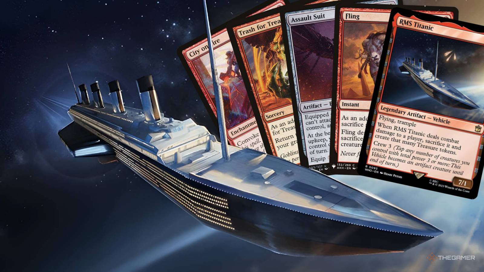 Sink Your Opponents With This RMS Titanic Commander Deck in Magic: The ...