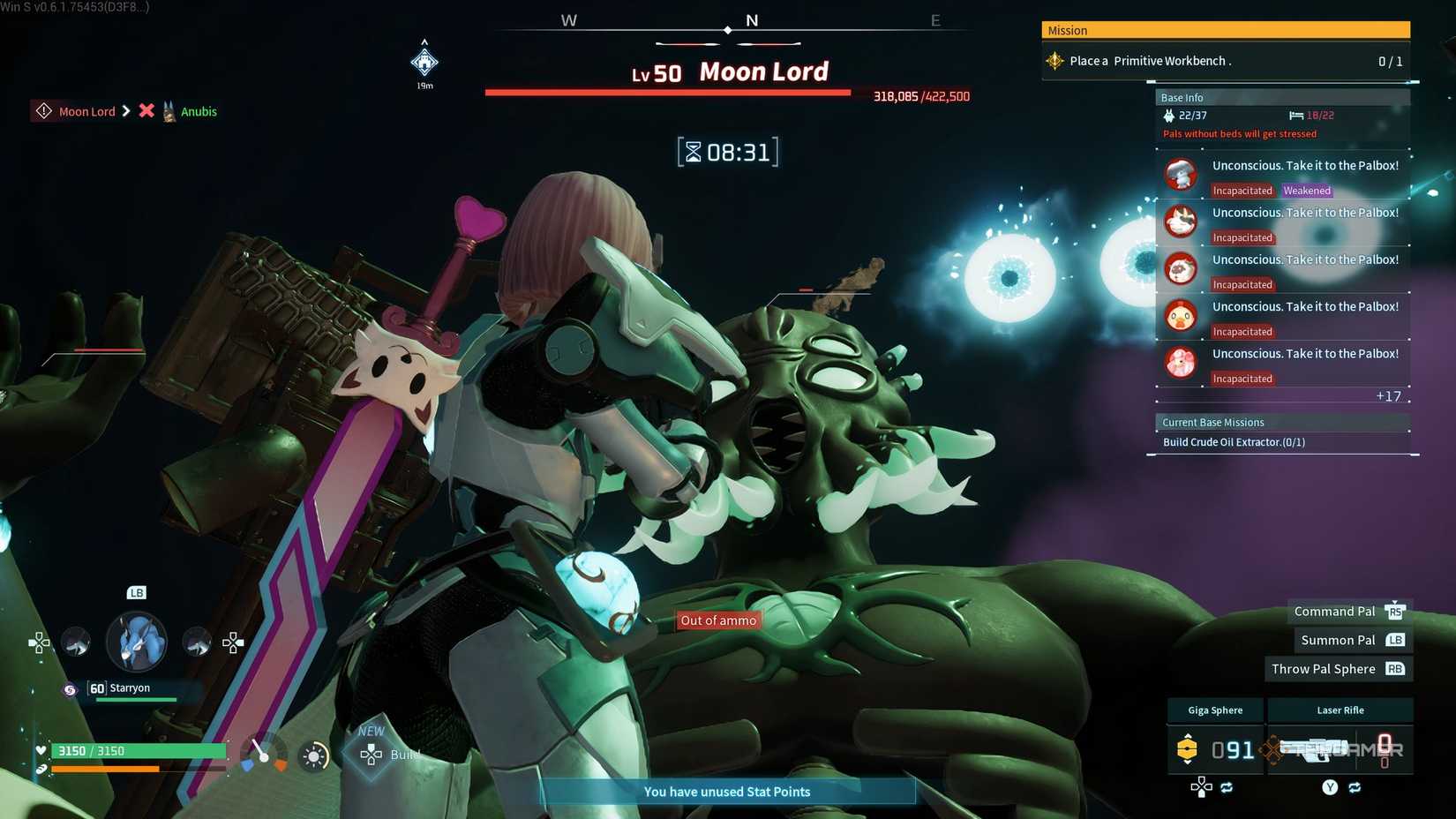 How To Defeat The Moon Lord Raid Boss In Palworld