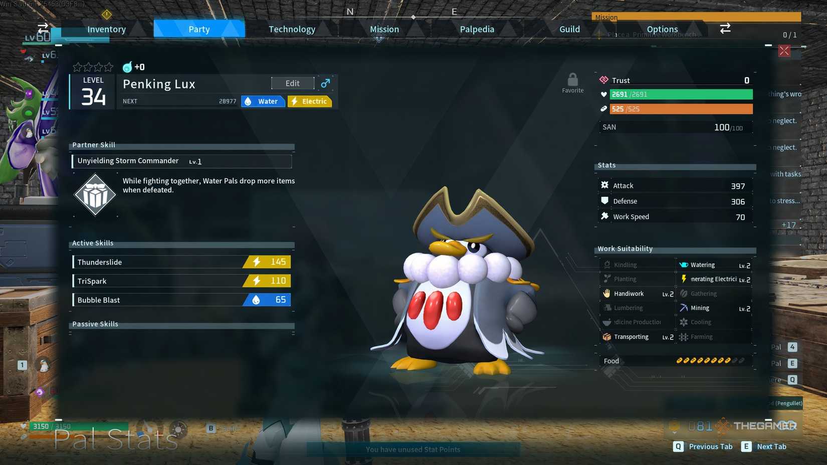 How To Get Penking Lux In Palworl