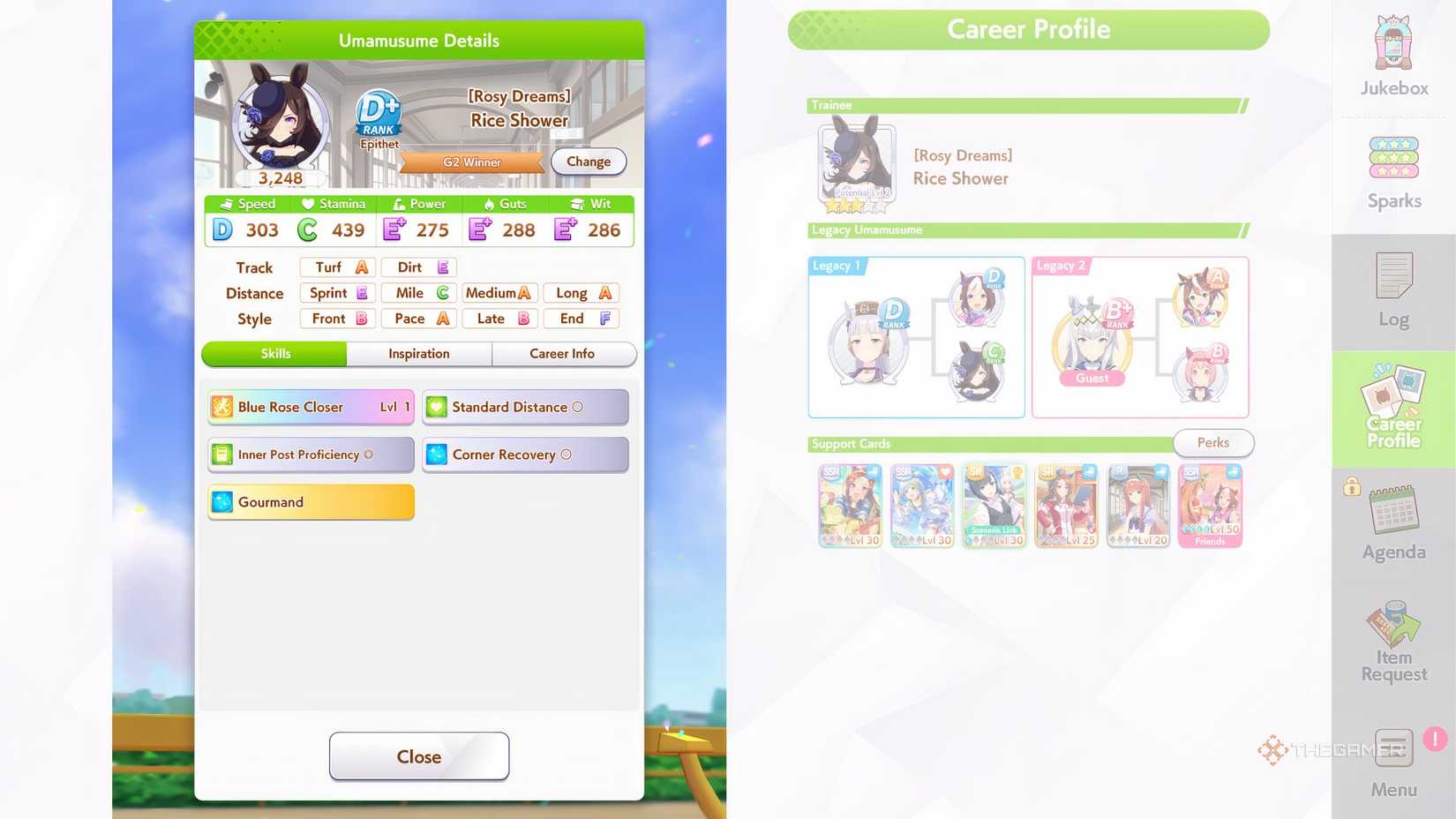 The Best Rice Shower Build, Stats, And Support Cards In Umamusume ...