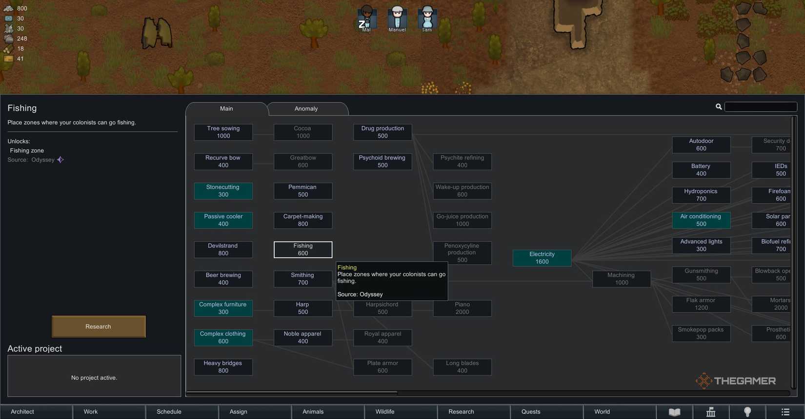 How To Fish In Rimworld: Odyssey