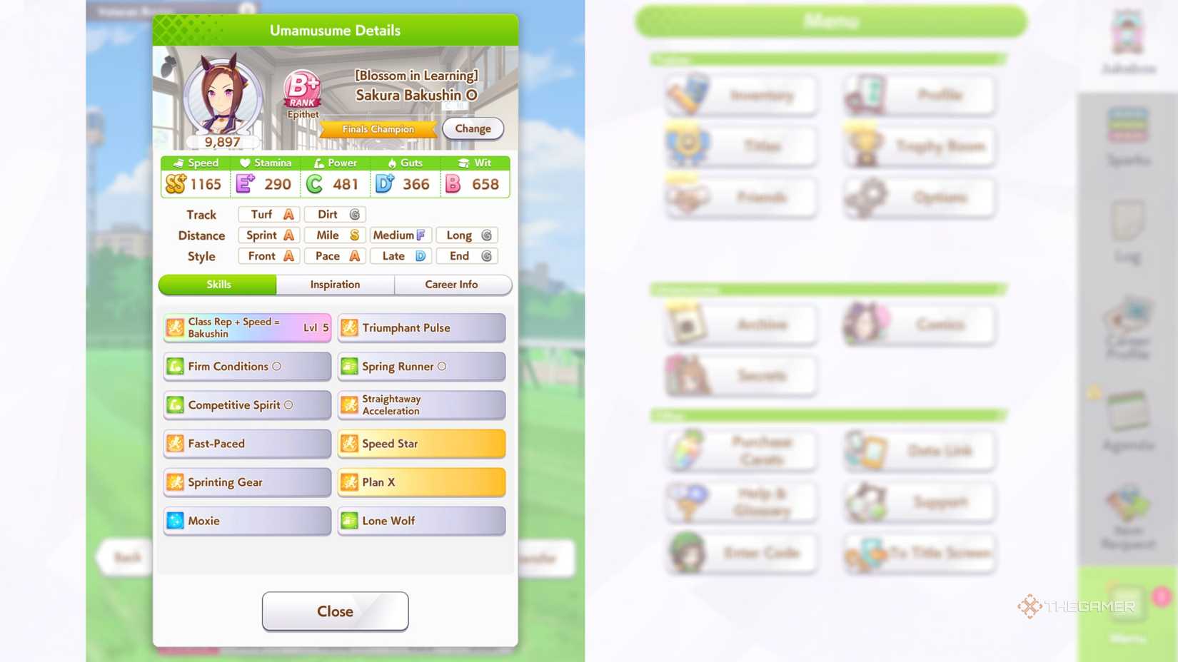 The Best Build, Stats, And Support Cards For Sakura Bakushin O In ...