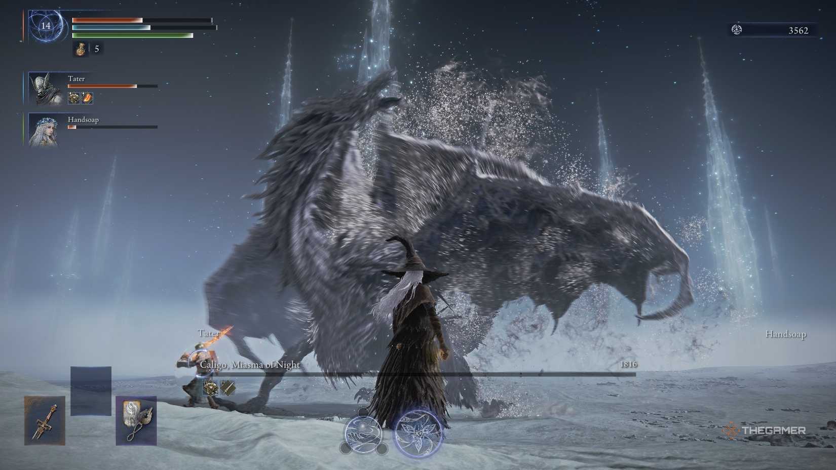 How To Defeat Everdark Sovereign Caligo In Elden Ring Nightreign