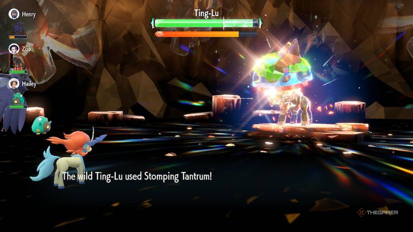 How To Complete The Shiny Ting-Lu Tera Raid In Pokemon Scarlet And Violet