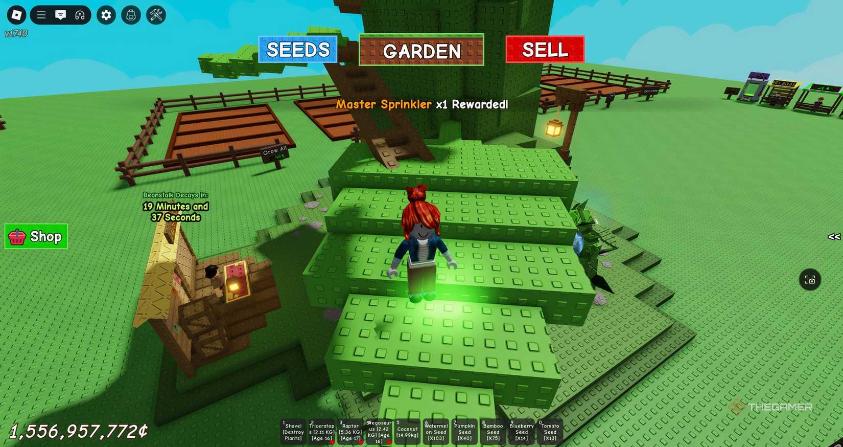 All Plant Types For The Beanstalk Event In Grow A Garden